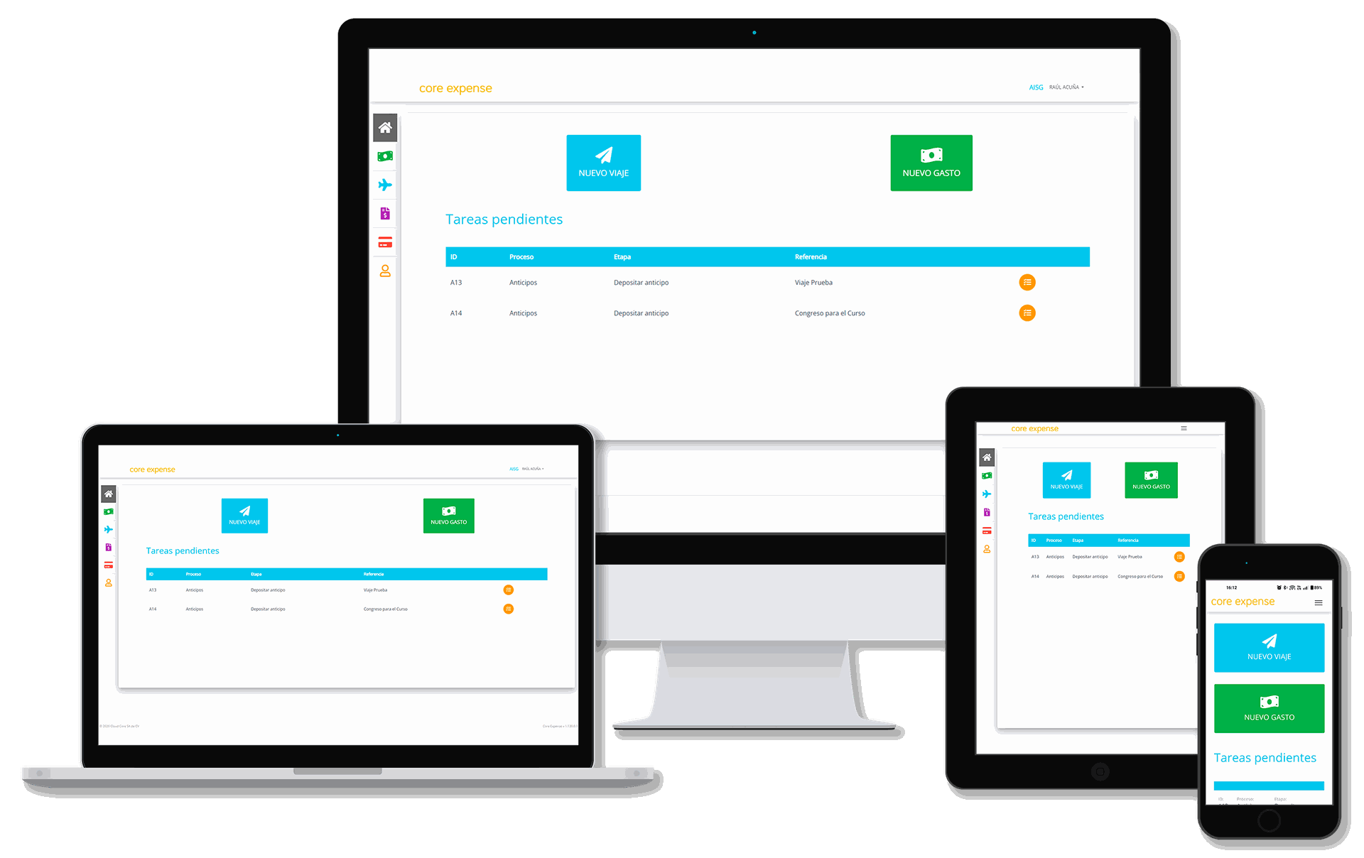 Portal de Gastos | eLearning AISG